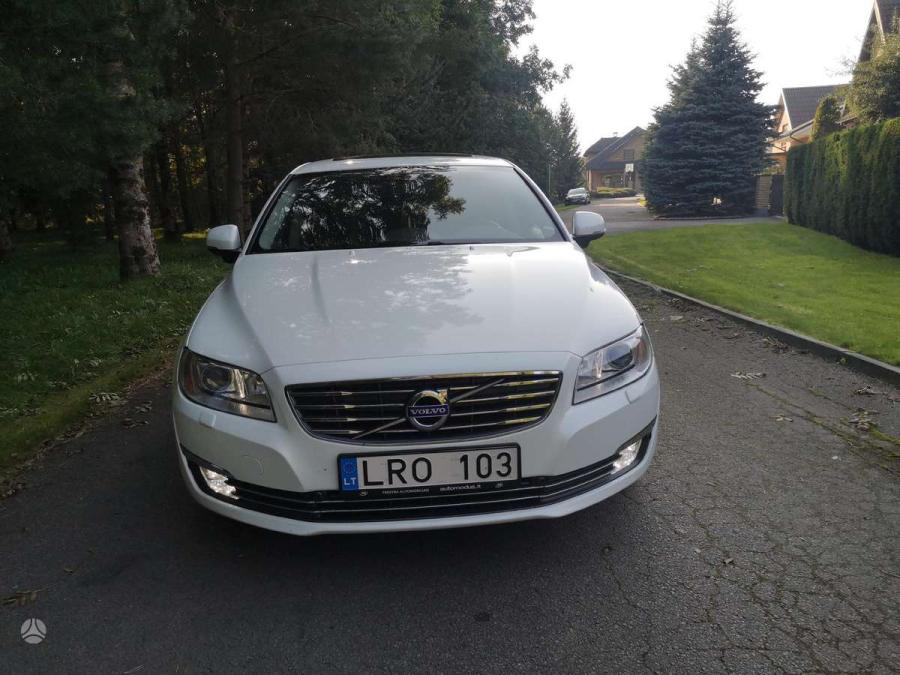 Balts Volvo S80 2015 Šauļi, ar dzinēja tilpumu 1.56 L un nobraukumu 166 tūkst. km par 10300 €, foto 2 vietnē AUTOMOTO.COM.LV