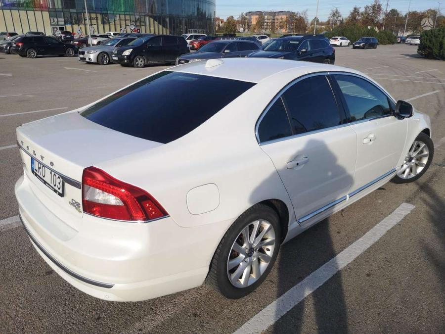 Balts Volvo S80 2015 Šauļi, ar dzinēja tilpumu 1.56 L un nobraukumu 166 tūkst. km par 10300 €, foto 4 vietnē AUTOMOTO.COM.LV