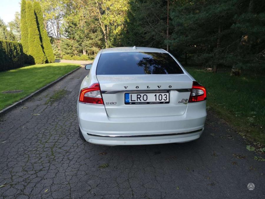 Balts Volvo S80 2015 Šauļi, ar dzinēja tilpumu 1.56 L un nobraukumu 166 tūkst. km par 10300 €, foto 7 vietnē AUTOMOTO.COM.LV