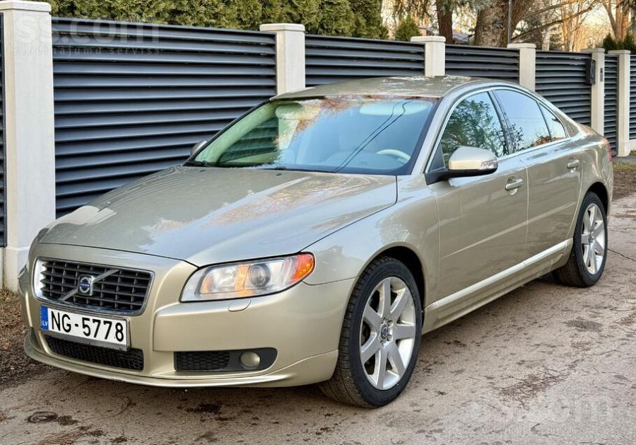 Dzeltens Volvo S80 2006 Rīga, ar dzinēja tilpumu 2.40 L un nobraukumu 354 tūkst. km par 2890 €, foto 2 vietnē AUTOMOTO.COM.LV