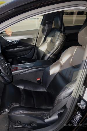 Black Volvo S90 2016 in Tallinn, with an engine capacity of 2.00 L and mileage of 277 thousand km for 15800 €, photo 9 on AUTOMOTO.COM.LV