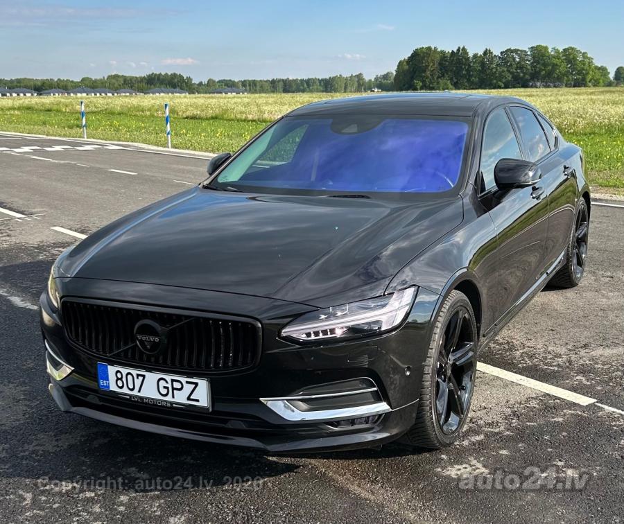 Melns Volvo S90 2016 Tallina, ar dzinēja tilpumu 2.00 L un nobraukumu 229 tūkst. km par 18499 €, foto 1 vietnē AUTOMOTO.COM.LV