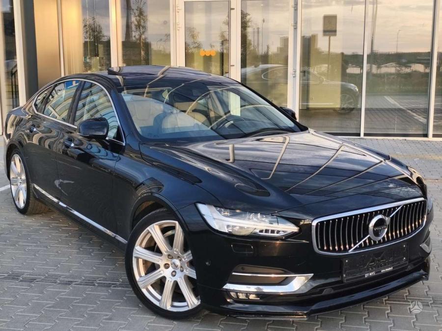 Melns Volvo S90 2016 Viļņa, ar dzinēja tilpumu 2.00 L un nobraukumu 170 tūkst. km par 21000 €, foto 5 vietnē AUTOMOTO.COM.LV