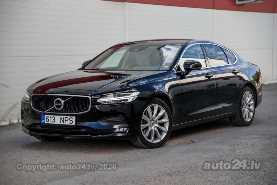 Black Volvo S90 2017 in Parnu, with an engine capacity of 2.00 L and mileage of 268 thousand km for 19900 €, photo 1 on AUTOMOTO.COM.LV