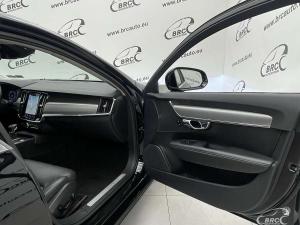 Black Volvo S90 2017 in Vilnius, with an engine capacity of 1.97 L and mileage of 168 thousand km for 16250 €, photo 9 on AUTOMOTO.COM.LV
