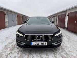 Black Volvo S90 2017 in Kaunas, with an engine capacity of 2.01 L and mileage of 302 thousand km for 12900 €, photo 8 on AUTOMOTO.COM.LV