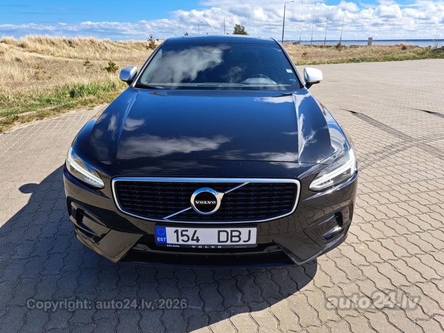 Melns Volvo S90 2017 Kerdla, ar dzinēja tilpumu 2.00 L un nobraukumu 71 tūkst. km par 25000 €, foto 5 vietnē AUTOMOTO.COM.LV