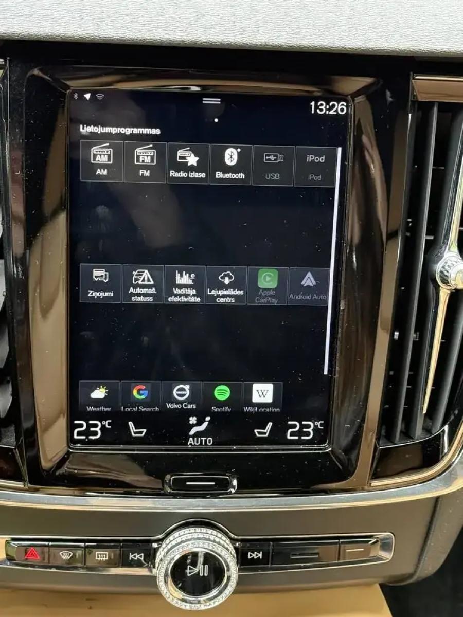 Melns Volvo S90 2017 Rīga, ar dzinēja tilpumu 2.00 L un nobraukumu 193 tūkst. km par 17800 €, foto 15 vietnē AUTOMOTO.COM.LV