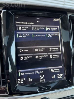 Melns Volvo S90 2018 Rīga, ar dzinēja tilpumu 2.00 L un nobraukumu 171 tūkst. km par 17990 €, foto 11 vietnē AUTOMOTO.COM.LV