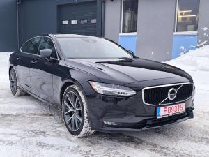 Black Volvo S90 2018 in Klaipeda, with an engine capacity of 2.00 L and mileage of 52 thousand km for 21500 €, photo 2 on AUTOMOTO.COM.LV