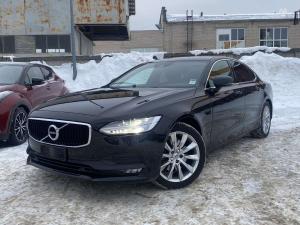 Black Volvo S90 2018 in Vilnius, with an engine capacity of 1.97 L and mileage of 224 thousand km for 14400 €, photo 2 on AUTOMOTO.COM.LV
