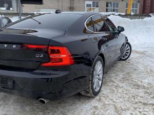 Black Volvo S90 2018 in Vilnius, with an engine capacity of 1.97 L and mileage of 224 thousand km for 14400 €, photo 10 on AUTOMOTO.COM.LV