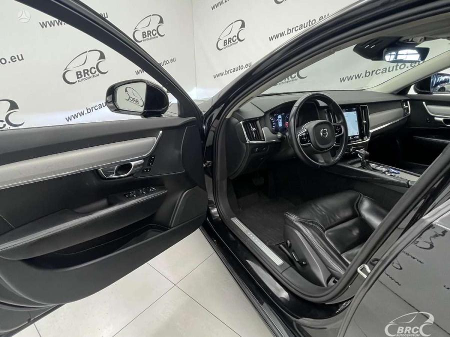 Melns Volvo S90 2018 Viļņa, ar dzinēja tilpumu 1.97 L un nobraukumu 294 tūkst. km par 14900 €, foto 18 vietnē AUTOMOTO.COM.LV