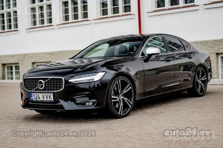 Black Volvo S90 2018 in Tallinn, with an engine capacity of 2.00 L and mileage of 182 thousand km for 25000 €, photo 1 on AUTOMOTO.COM.LV