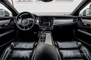 Black Volvo S90 2018 in Tallinn, with an engine capacity of 2.00 L and mileage of 182 thousand km for 25000 €, photo 3 on AUTOMOTO.COM.LV