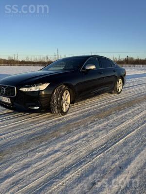 Black Volvo S90 2018 in Tallinn, with an engine capacity of 2.00 L and mileage of 182 thousand km for 25000 €, photo 5 on AUTOMOTO.COM.LV