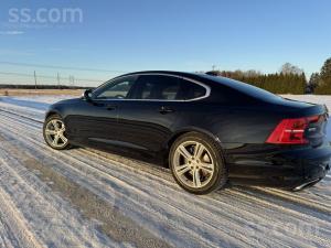 Black Volvo S90 2018 in Tallinn, with an engine capacity of 2.00 L and mileage of 182 thousand km for 25000 €, photo 6 on AUTOMOTO.COM.LV