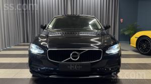 Black Volvo S90 2018 in Riga, with an engine capacity of 2.00 L and mileage of 158 thousand km for 17990 €, photo 8 on AUTOMOTO.COM.LV