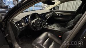 Black Volvo S90 2018 in Riga, with an engine capacity of 2.00 L and mileage of 158 thousand km for 17990 €, photo 14 on AUTOMOTO.COM.LV