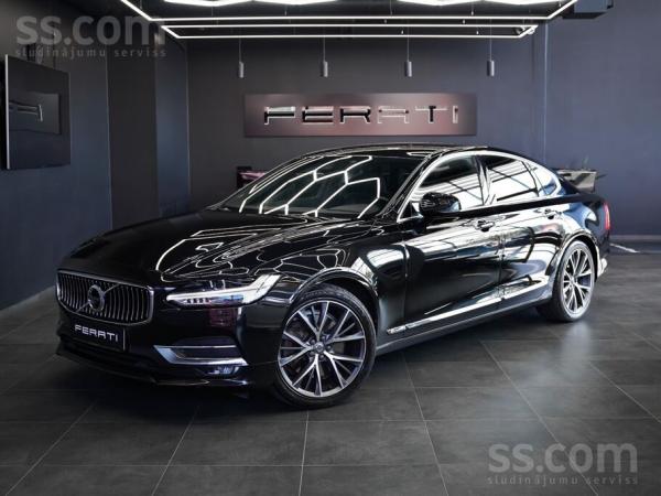 Black Volvo S90 2018 in Tallinn, with an engine capacity of 0.00 L and mileage of 124 thousand km for 23900 €, photo 1 on AUTOMOTO.COM.LV