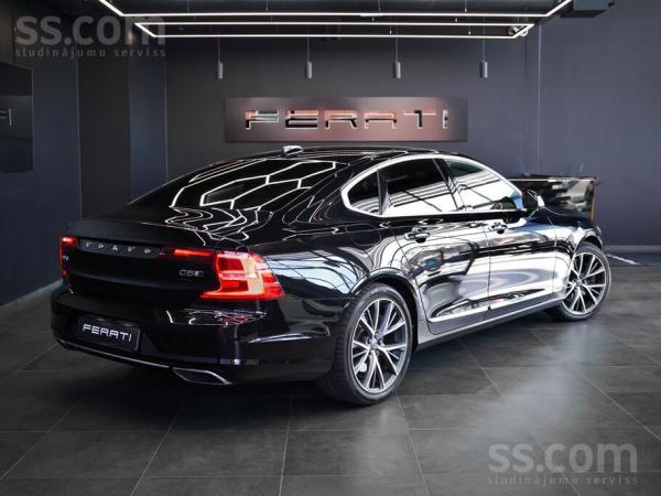 Black Volvo S90 2018 in Tallinn, with an engine capacity of 0.00 L and mileage of 124 thousand km for 23900 €, photo 2 on AUTOMOTO.COM.LV