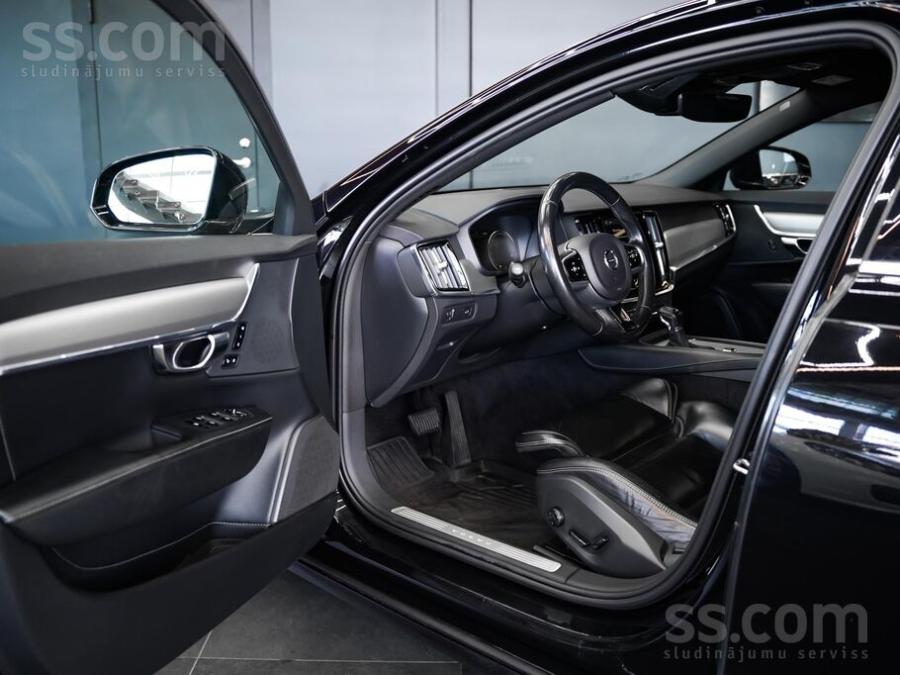 Melns Volvo S90 2018 Tallina, ar dzinēja tilpumu 0.00 L un nobraukumu 124 tūkst. km par 23900 €, foto 6 vietnē AUTOMOTO.COM.LV