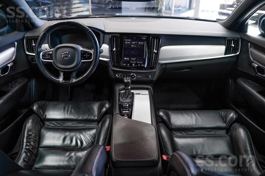 Melns Volvo S90 2018 Tallina, ar dzinēja tilpumu 0.00 L un nobraukumu 124 tūkst. km par 23900 €, foto 10 vietnē AUTOMOTO.COM.LV