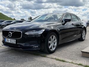 Black Volvo S90 2018 in Riga, with an engine capacity of 2.00 L and mileage of 206 thousand km for 17900 €, photo 4 on AUTOMOTO.COM.LV