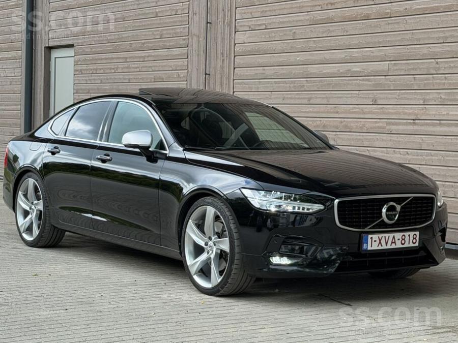 Melns Volvo S90 2018 Jelgava, ar dzinēja tilpumu 2.00 L un nobraukumu 189 tūkst. km par 23900 €, foto 1 vietnē AUTOMOTO.COM.LV
