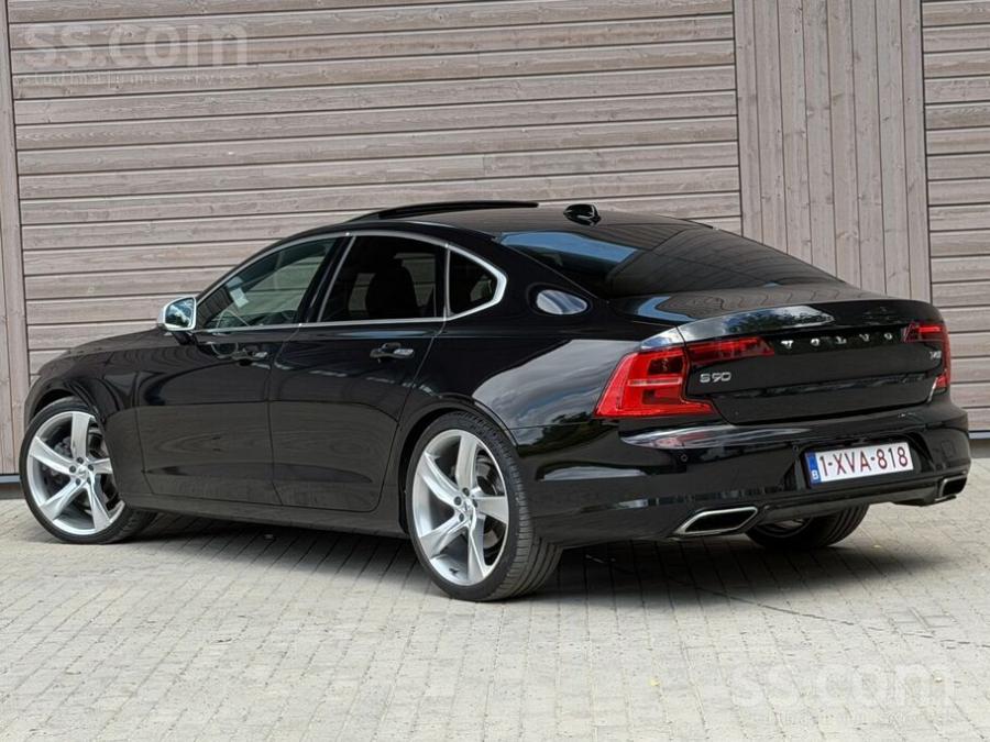 Melns Volvo S90 2018 Jelgava, ar dzinēja tilpumu 2.00 L un nobraukumu 189 tūkst. km par 23900 €, foto 7 vietnē AUTOMOTO.COM.LV