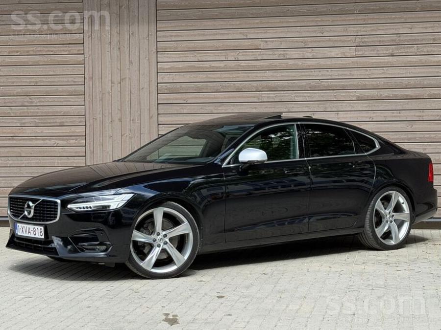 Melns Volvo S90 2018 Jelgava, ar dzinēja tilpumu 2.00 L un nobraukumu 189 tūkst. km par 23900 €, foto 9 vietnē AUTOMOTO.COM.LV