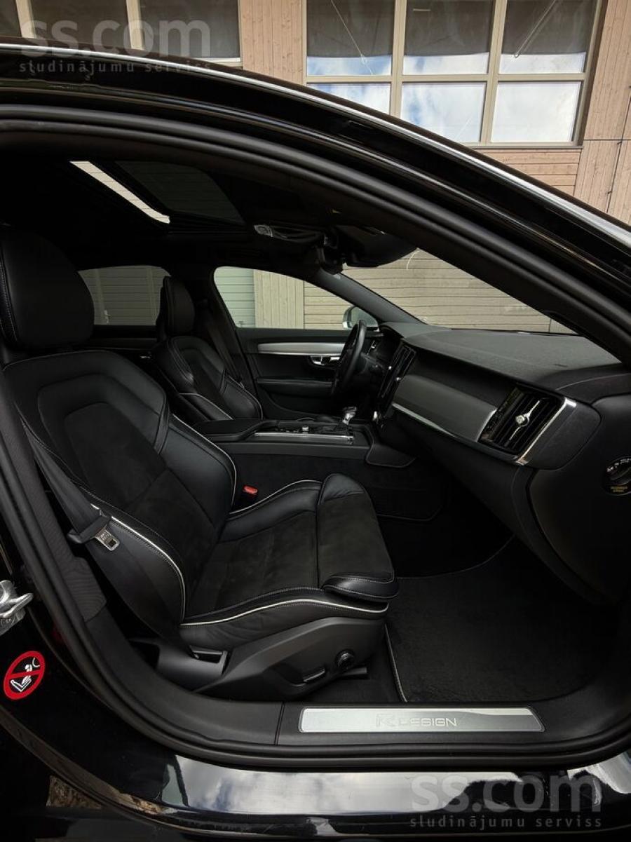 Melns Volvo S90 2018 Jelgava, ar dzinēja tilpumu 2.00 L un nobraukumu 189 tūkst. km par 23900 €, foto 18 vietnē AUTOMOTO.COM.LV
