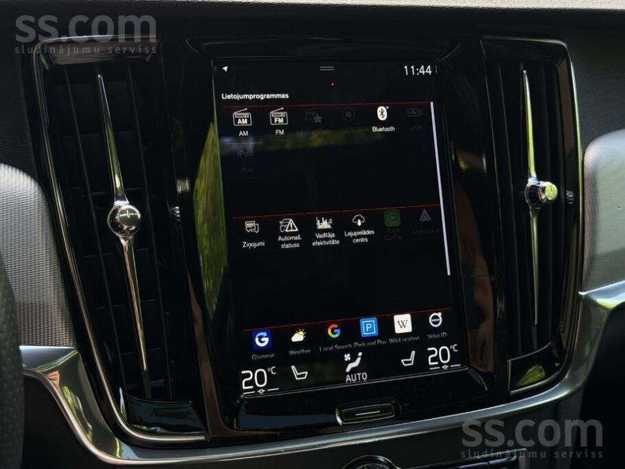 Melns Volvo S90 2018 Jelgava, ar dzinēja tilpumu 2.00 L un nobraukumu 189 tūkst. km par 23900 €, foto 32 vietnē AUTOMOTO.COM.LV