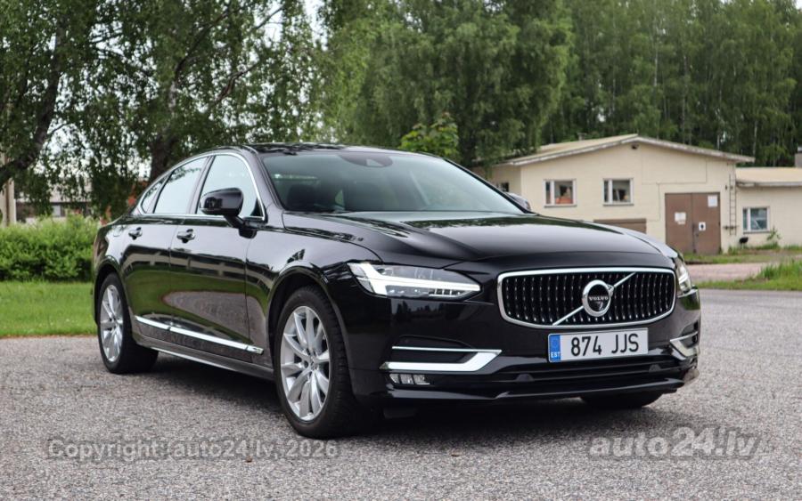 Melns Volvo S90 2018 Tartu, ar dzinēja tilpumu 2.00 L un nobraukumu 157 tūkst. km par 21999 €, foto 3 vietnē AUTOMOTO.COM.LV