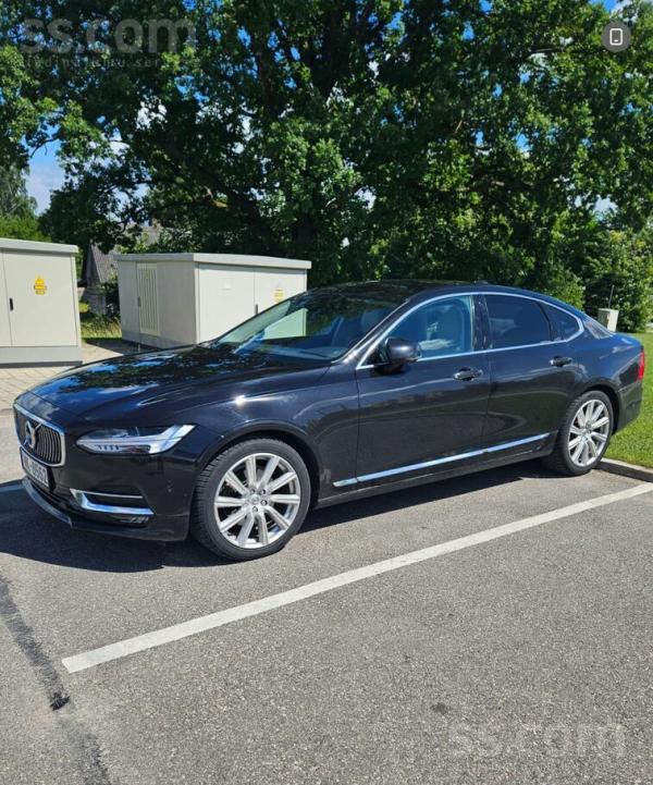 Melns Volvo S90 2018 Valmiera, ar dzinēja tilpumu 2.00 L un nobraukumu 270 tūkst. km par 17500 €, foto 1 vietnē AUTOMOTO.COM.LV