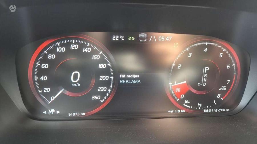 Melns Volvo S90 2018 Klaipėda, ar dzinēja tilpumu 2.00 L un nobraukumu 51 tūkst. km par 16500 €, foto 12 vietnē AUTOMOTO.COM.LV