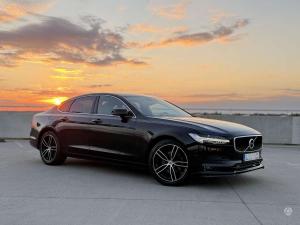 Black Volvo S90 2018 in Vilnius, with an engine capacity of 1.97 L and mileage of 190 thousand km for 9999 €, photo 8 on AUTOMOTO.COM.LV