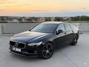 Black Volvo S90 2018 in Vilnius, with an engine capacity of 1.97 L and mileage of 190 thousand km for 9999 €, photo 13 on AUTOMOTO.COM.LV