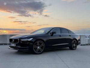 Black Volvo S90 2018 in Vilnius, with an engine capacity of 1.97 L and mileage of 190 thousand km for 9999 €, photo 14 on AUTOMOTO.COM.LV