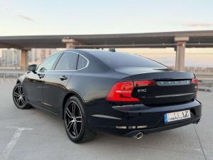 Black Volvo S90 2018 in Vilnius, with an engine capacity of 1.97 L and mileage of 190 thousand km for 9999 €, photo 18 on AUTOMOTO.COM.LV