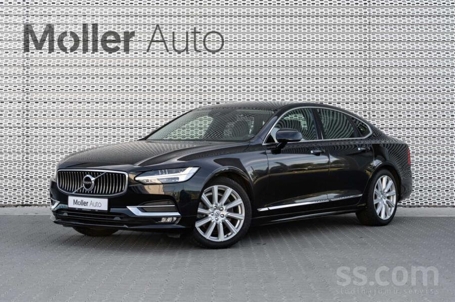Melns Volvo S90 2020 Rīga, ar dzinēja tilpumu 2.00 L un nobraukumu 107 tūkst. km par 27300 €, foto 1 vietnē AUTOMOTO.COM.LV