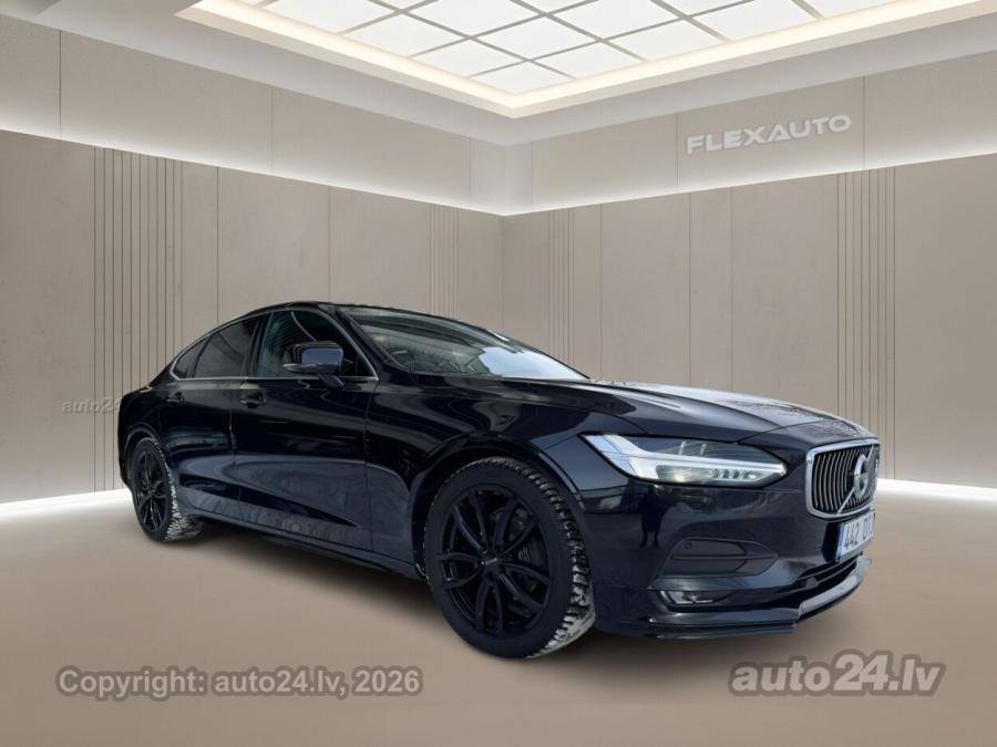 Black Volvo S90 2020 in Tallinn, with an engine capacity of 2.00 L and mileage of 78 thousand km for 26990 €, photo 1 on AUTOMOTO.COM.LV