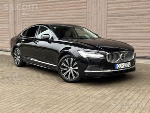 Black Volvo S90 2021 in Jelgava, with an engine capacity of 2.00 L and mileage of 194 thousand km for 26990 €, photo 4 on AUTOMOTO.COM.LV