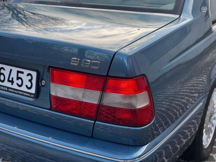 Blue Volvo S90 1997 in Riga, with an engine capacity of 2.92 L and mileage of 198 thousand km for 8000 €, photo 23 on AUTOMOTO.COM.LV
