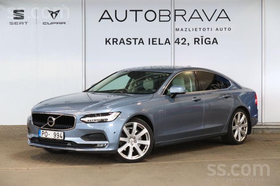 Zils Volvo S90 2016 Rīga, ar dzinēja tilpumu 2.00 L un nobraukumu 109 tūkst. km par 18900 €, foto 1 vietnē AUTOMOTO.COM.LV