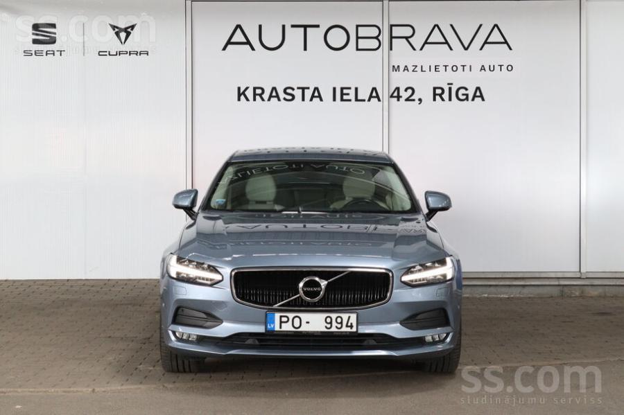 Zils Volvo S90 2016 Rīga, ar dzinēja tilpumu 2.00 L un nobraukumu 109 tūkst. km par 18900 €, foto 2 vietnē AUTOMOTO.COM.LV