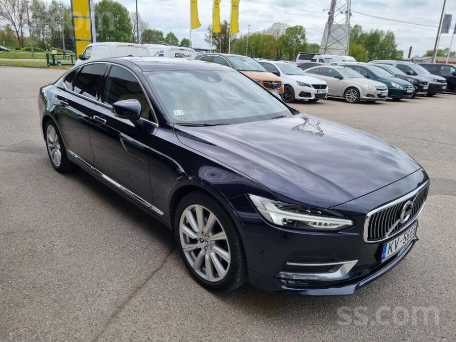 Zils Volvo S90 2016 Rīga, ar dzinēja tilpumu 2.00 L un nobraukumu 231 tūkst. km par 17700 €, foto 3 vietnē AUTOMOTO.COM.LV