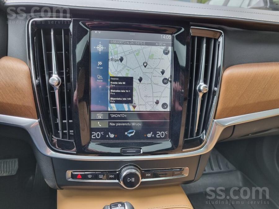 Zils Volvo S90 2016 Rīga, ar dzinēja tilpumu 2.00 L un nobraukumu 231 tūkst. km par 17700 €, foto 7 vietnē AUTOMOTO.COM.LV