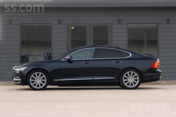 Blue Volvo S90 2016 in Jelgava, with an engine capacity of 2.00 L and mileage of 245 thousand km for 15950 €, photo 6 on AUTOMOTO.COM.LV