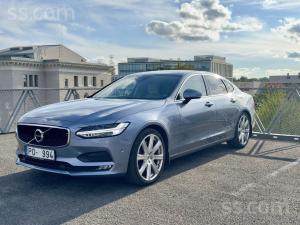 Blue Volvo S90 2016 in Riga, with an engine capacity of 2.00 L and mileage of 146 thousand km for 18200 €, photo  on AUTOMOTO.COM.LV